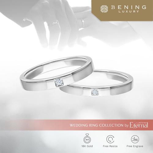 Promo Cincin Nikah Kawin Couple Wedding Ring-Arawinda Rings Bening ...