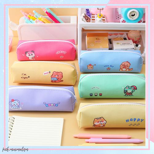 Jual Tempat Pensil Pencil Case Pen Storage Kotak Pensil Motif Hewan ...