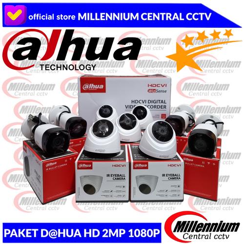 Promo PAKET CAMERA CCTV DAHUA COOPER 9 CHANNEL 2MP 1080P LENGKAP ...