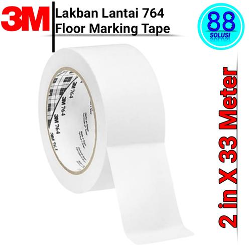 Jual Lakban Lantai 3M 764 Floor Marking Tape Pembatas Tanda Line Putih 5cm - Jakarta Timur ...