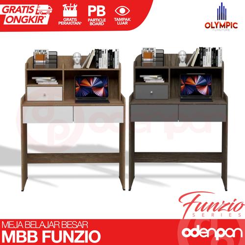 Promo OLYMPIC MEJA BELAJAR BESAR SERBAGUNA MINIMALIS MBB FUNZIO [ODENPAN] - White - Rustic ...