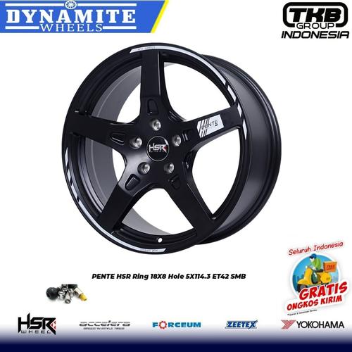 Jual VELG MOBIL HSR PENTE R18 PCD 5X114,3 BUAT INOVA CIVIC HR-V CR-V RUSH - Kota Surabaya - Hsr ...