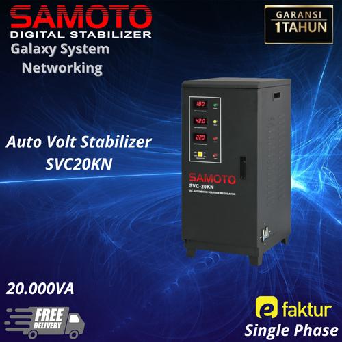 Promo Stabilizer SAMOTO Digital Listrik Single Phase 20000VA Stabiliser ...