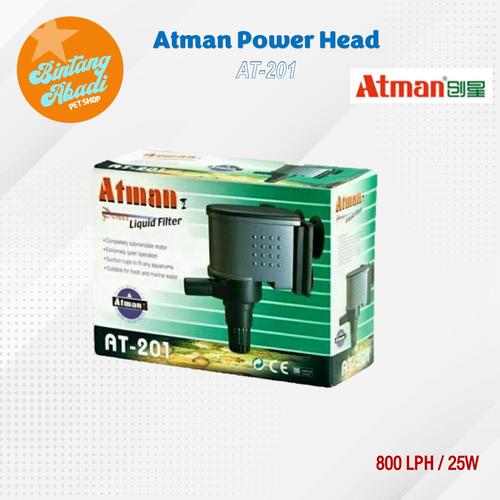 Jual Atman Power Head AT201 AT-201 AT 201 800 PowerHead Filter Pompa ...