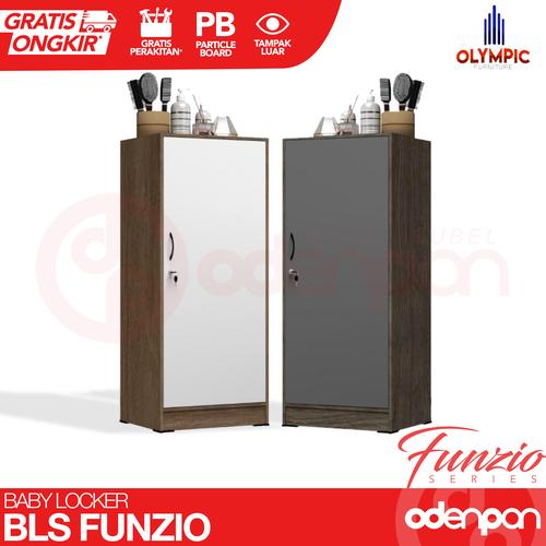Promo OLYMPIC BABY LOCKER 1 PINTU LEMARI ANAK MINIMALIS BLS FUNZIO [ODENPAN] - White - Rustic ...
