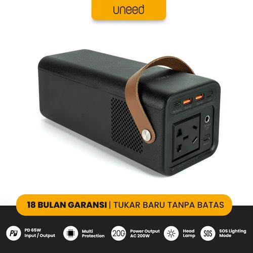 Promo UNEED Power Station 52.800mAh Portable Powerbank 200W QC PD ...