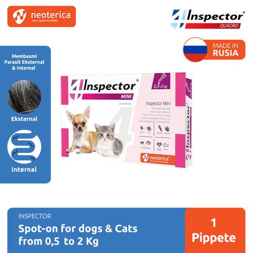 Jual Inspector Mini Spot-On For Dog & Cat 0.5-2kg / Obat Tetes Kutu ...