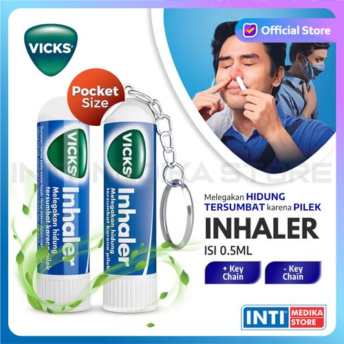 Promo VICKS - Inhaler Lang 0.5ml | Pelega Hidung Tersumbat Flu dan Pilek - Tanpa Gantungan ...