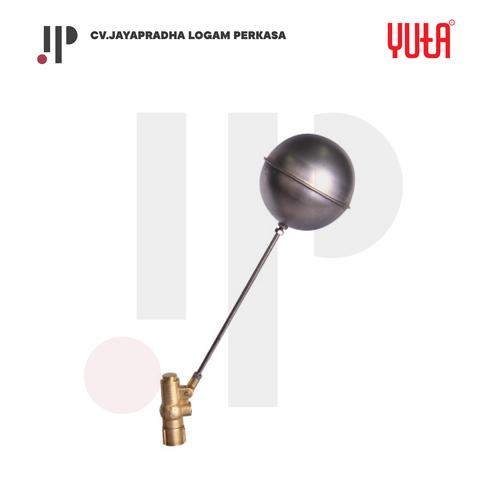 Jual Floating Valve Pelampung Tangki Kuningan 1/2" DN 15 Bola Stainless ...