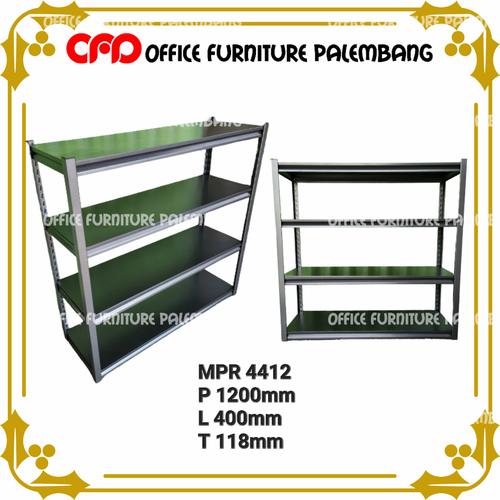 Jual rak besi serbaguna mpr 4412 rak besi tingkat rak arsip 4 tingkat ...