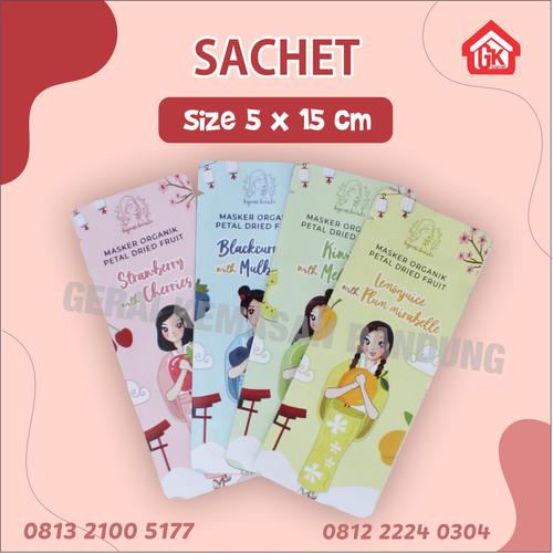 Jual Sachet Full Print 5 x 15 cm Paper Metalize Custom Desain - 4000 ...