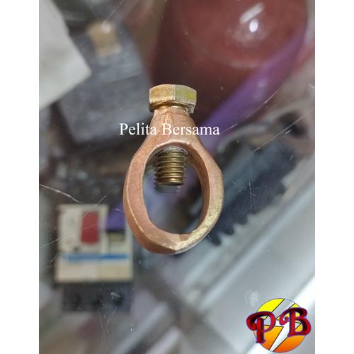 Jual Klem Cincin 5/8 Inch Full Tembaga / Klem Grounding 5/8 Full ...