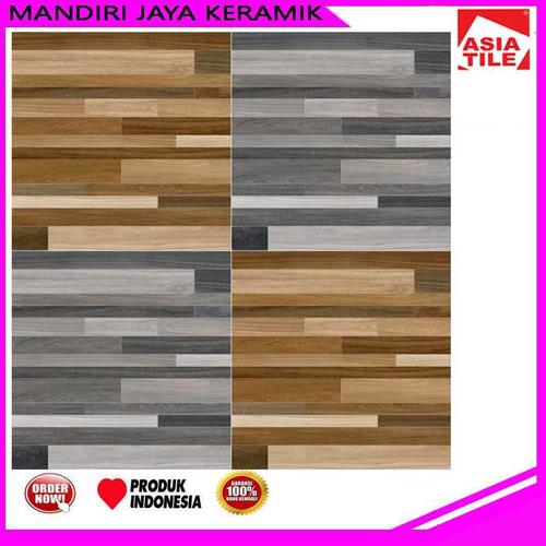 Jual Keramik Motif Kayu Asia Tile OAKLAND Series 40x40 Kw 1 - Kota ...