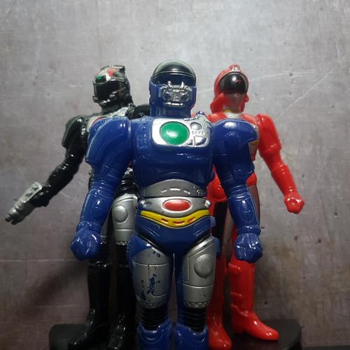 Jual Figure Vinyl Tokusatsu Super Rescue Solbrain Soljeanne Knight Fire ...