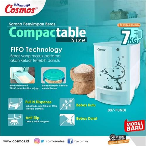 Jual Rice Box Cosmos 007 Pundi 7 Kg - Kota Palembang - Mitra Elektrik ...