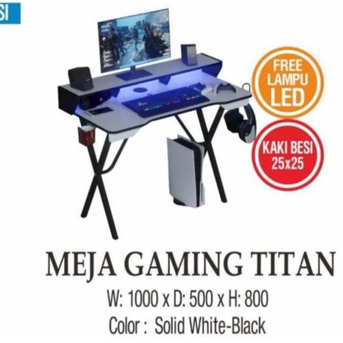 Jual Meja Game Gaming Meja Pc Meja Komputer Meja belajar Tulis Meja ...