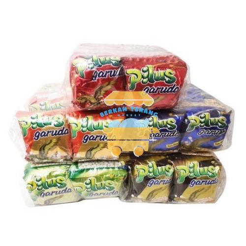 Jual Kacang Pilus Garuda Renceng 10 bks x 7gr original pedas abon ...