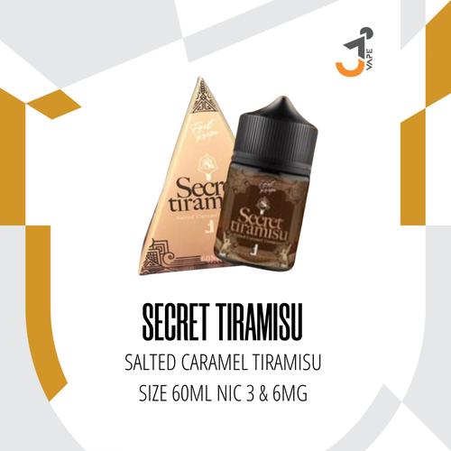Jual SECRET V3 SALTED CARAMEL TIRAMISU 60ML BY TRILOGY X JVAPE E-LIQUID ...