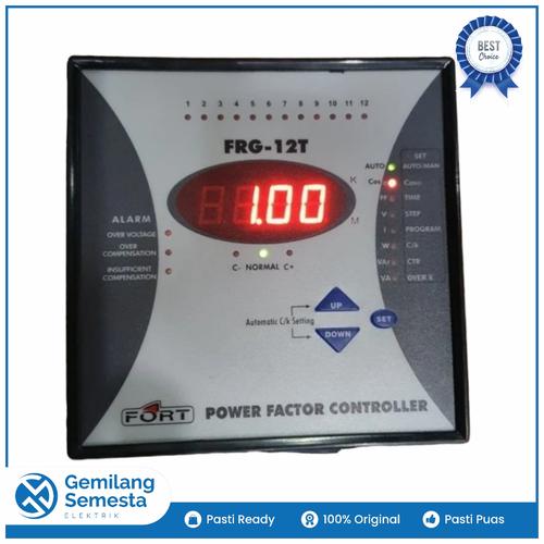 Jual Regulator Power faktor Controller FRG-12T 12 STEP FORT - Kab ...