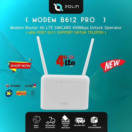 Jual Router Modem B311 PRO 300Mbps 5G / 4G All Operator FREE LAN ...