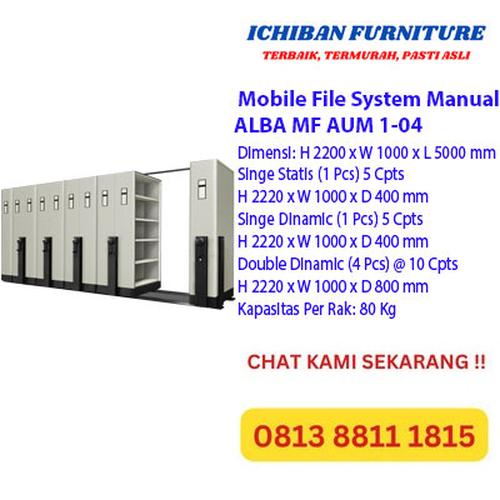 Jual Mobile File System ALBA MF AUM 104 Roll O Pack Mekanik - Free ...
