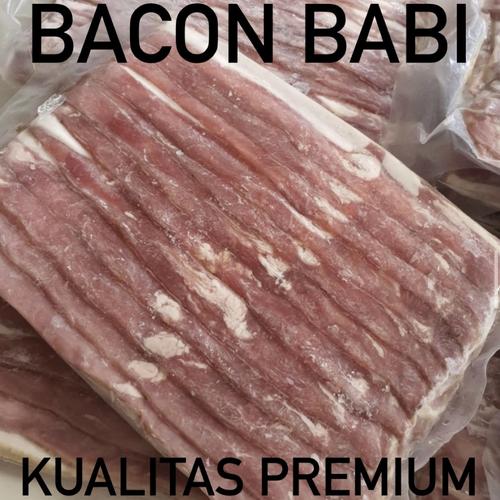 Jual BACON DAGING ASAP ASIN PREMIUM BABI - 1kg 500gram - POTONGAN 1kg ...