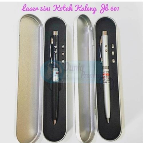 Jual 3in1 ~ Pulpen Kotak Kaleng / Pulpen Metal / Pulpen Pointer ...