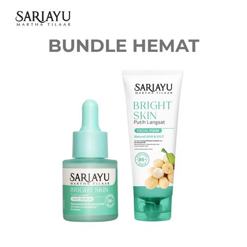 Promo [BUNDLE] Sariayu Bright Skin Putih Langsat Face Serum & Facial Foam - Jakarta Timur ...