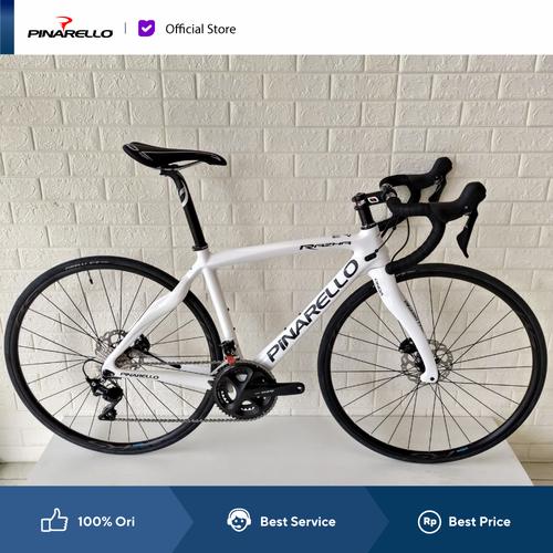 Jual Pinarello RAZHA Carbon Disc Shimano 105 - White, 51,5 - Jakarta ...
