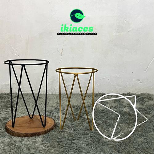 Jual STANDING BESI POT 3 KAKI WADAH POT HIAS DEKORASI POT BESI MURAH ...