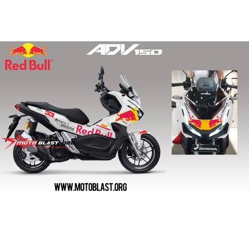 Jual Decal Stiker Honda ADV 150 White Formula1 Full Body Motoblast ...