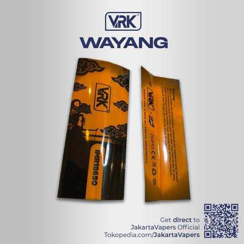 Jual VRK Battery Wraps x SVH Wayang Edition 18650 - Battery Wrap Vape ...