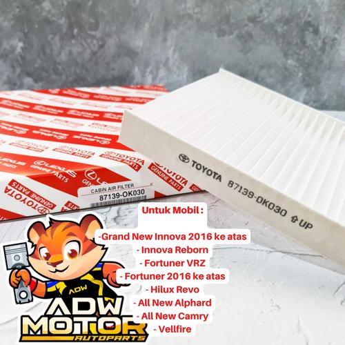 Promo Filter AC Filter Kabin Toyota Innova REBORN Fortuner Hilux ...