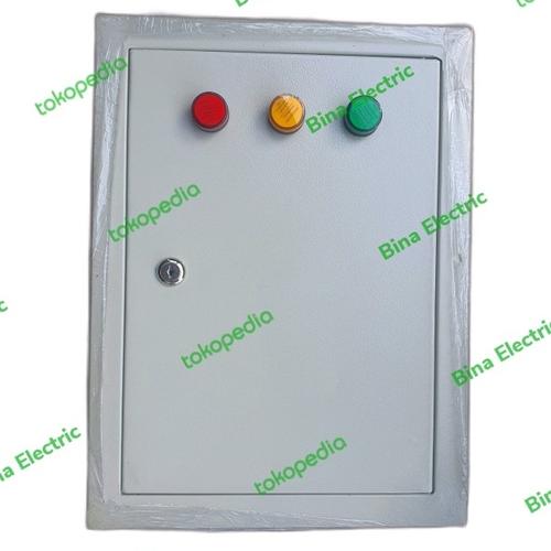 Jual Box Panel Listrik 20x30x12 Indoor + 3 Pilot Lamp / Box Panel 20 x ...