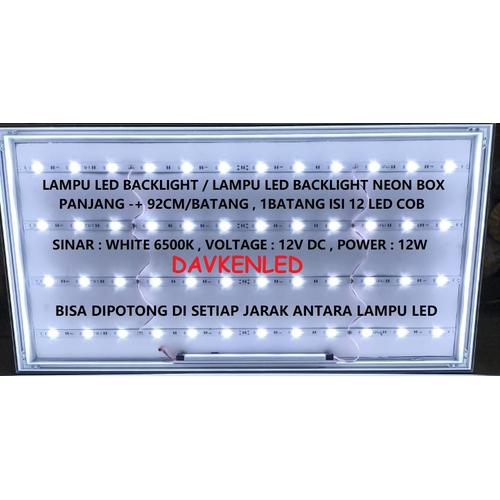 Jual Lampu LED Backlight Kancing / LED Strip Backlight Neon Box ...