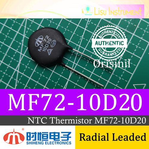 Jual MF72 10D20 Power NTC Thermistor Radial Leaded D=20mm P=10mm MF 72 ...
