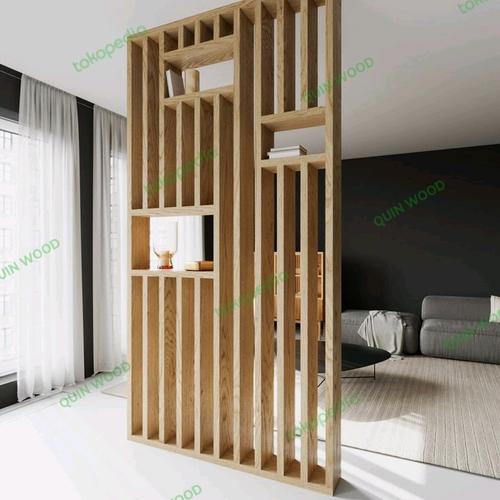Jual Partisi kayu solid 200x120x15 free ongkir - Kab. Tangerang - QUIN ...