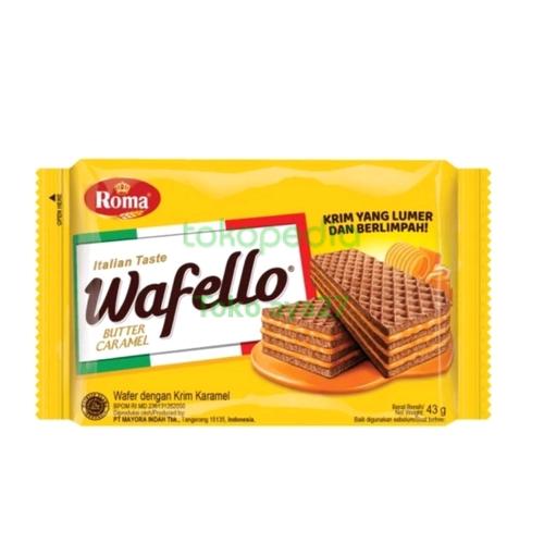 Jual Roma wafello 43 gr isi 10pcs - Coklat - Jakarta Barat - Toko aya27 ...