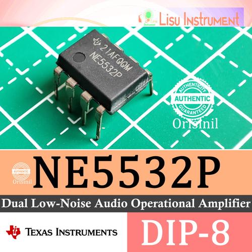 Jual NE5532P Dual Low-noise Operational Amplifier NE5532 PDIP-8 Texas Inst. - Kota Depok - Lisu ...