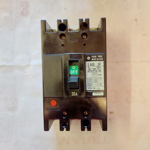 Jual Hitachi fuse free breaker S-50S 3P 30A MCCB NFB Japan ...