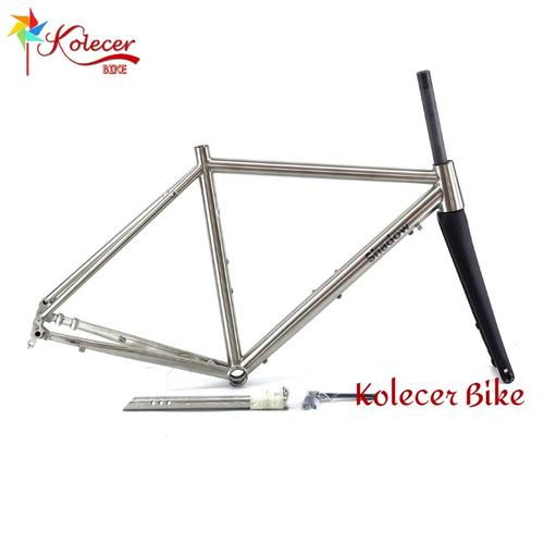 Jual Shadow Pave Road Frameset Frame Sepeda Balap Titanium Disc - XS ...