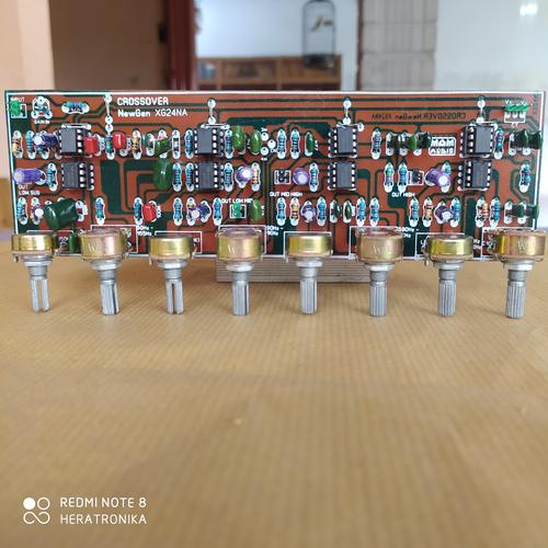 Jual Kit Crossover Aktif 4 Way Independen Frekuensi Pot Frekuensi ...