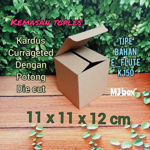 Jual Kardus uk 11x11x12 cm. box currageted die cut untuk packing botol dll. - Jakarta Barat ...