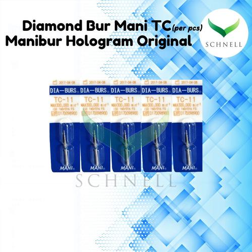 Promo Diamond Bur Mani TC / Manibur Hologram Original - TC-11EF - Kota ...