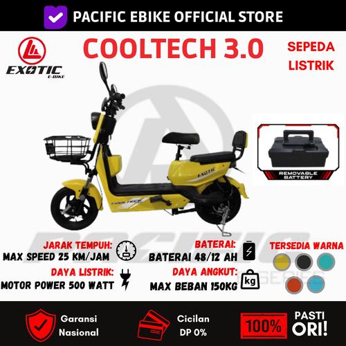 Promo Sepeda Exotic Cooltech 3.0 by Pacific - Kuning Cicil 0% 3x - Kota ...