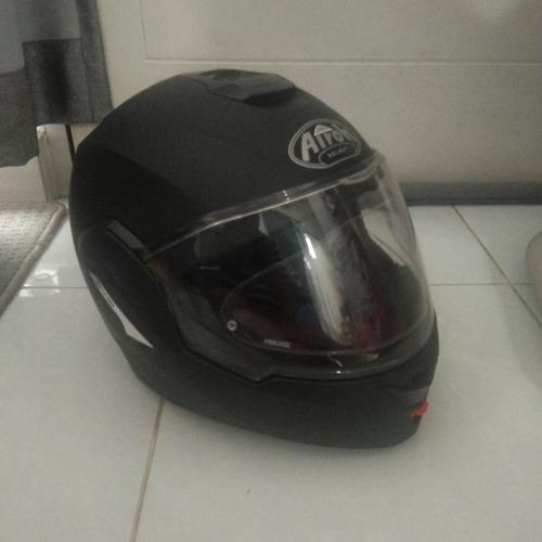 Jual helm helmet modular Airoh Rev Matt Black (XXL) - Kab. Tangerang ...