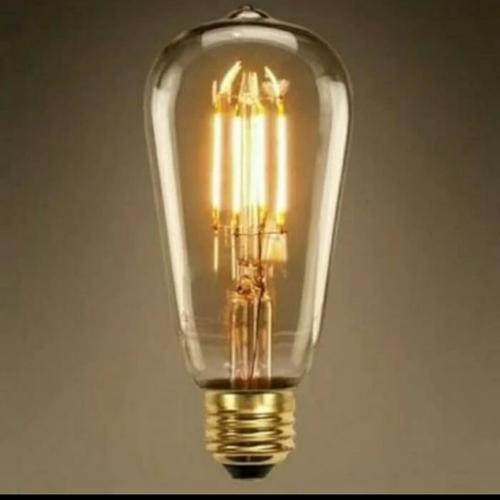 Jual Lampu LED Filamen 4 Watt ST64 / Lampu Edison 4 Watt Warna Warni ...