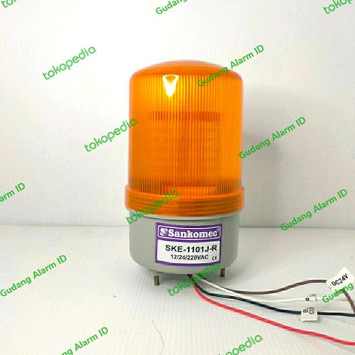 Jual LAMPU ROTARY BUZZER 4"/LED SKE-1101J MULTI VOLT 12/24/220V AC/DC ...