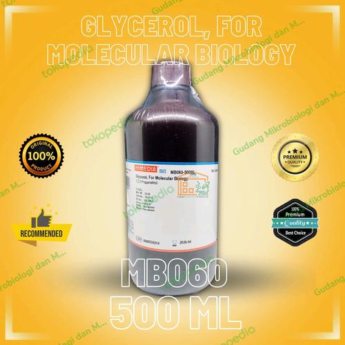 Jual Glycerol, For Molecular Biology | C3H8O3, 500 ml - Kab. Bogor ...