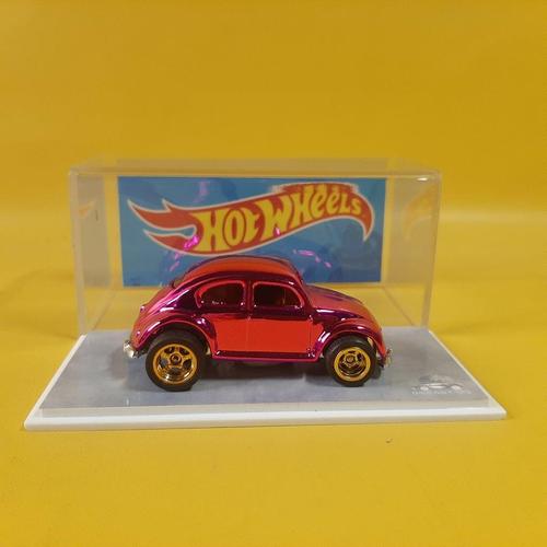 Jual (diecast123) Hot Wheels VW VOLKSWAGEN BEETLE Custom CHROME PINK ...